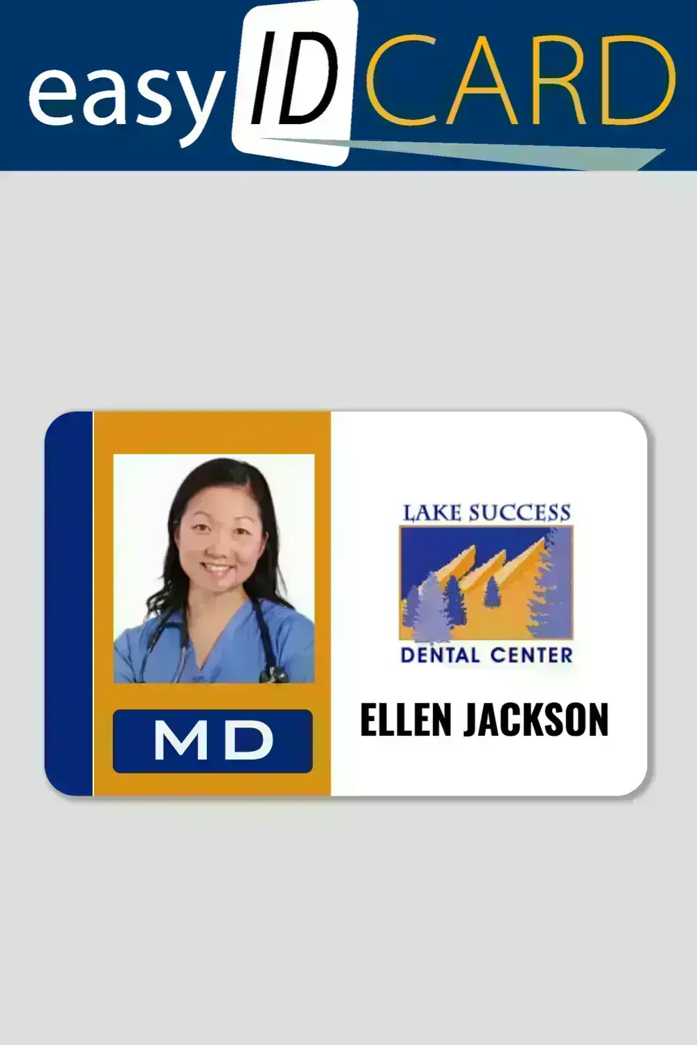 Nurse ID Cards | Online ID card creator with many ID badge templates ...
