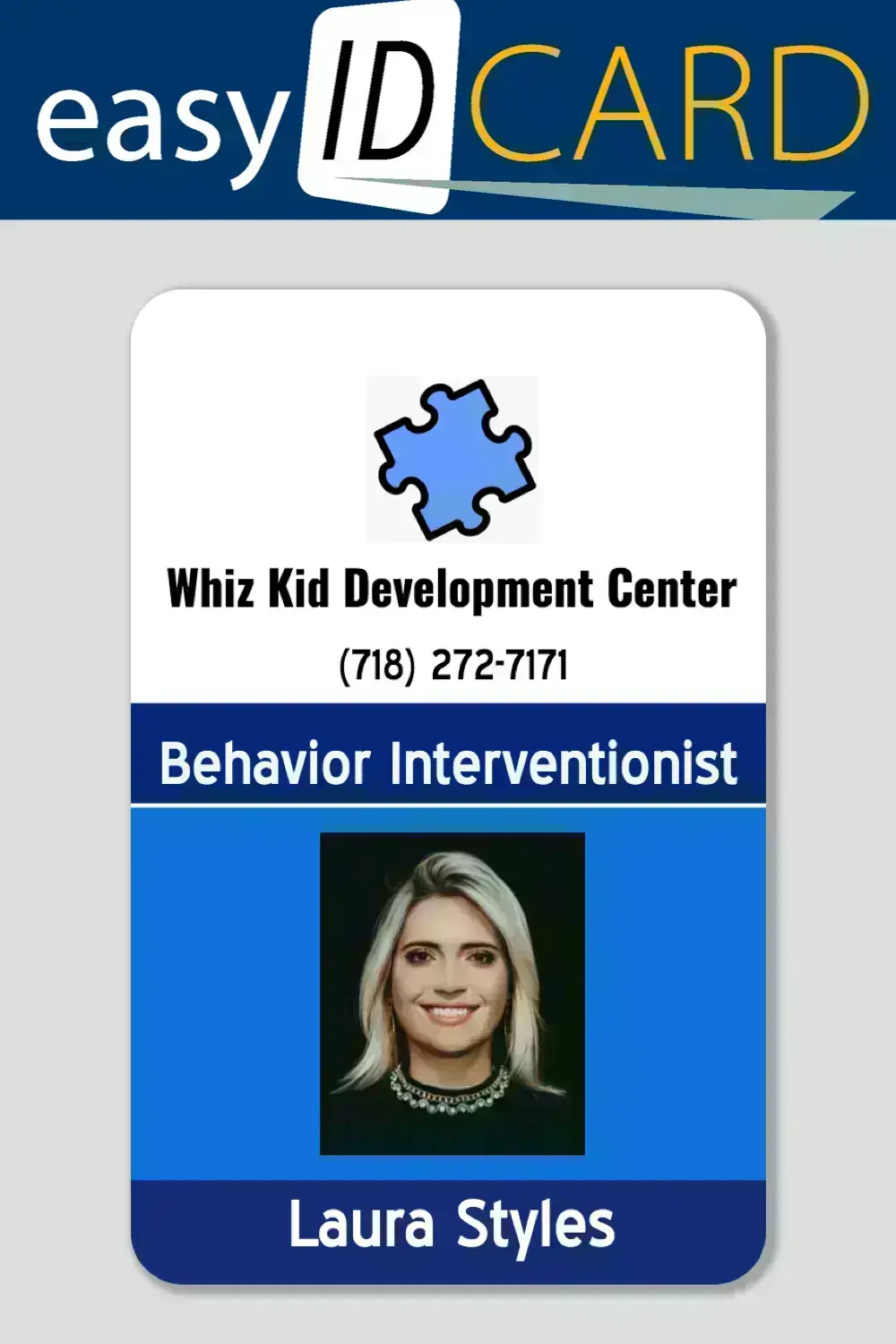 Over 250+ FREE ID Card Templates | Make your own | EasyIDCard.com